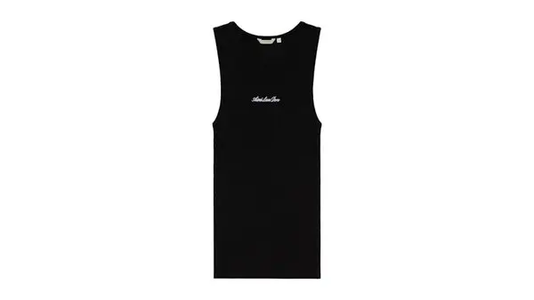 Aimé Leon Dore Embroidered Logo Tank Top - Black