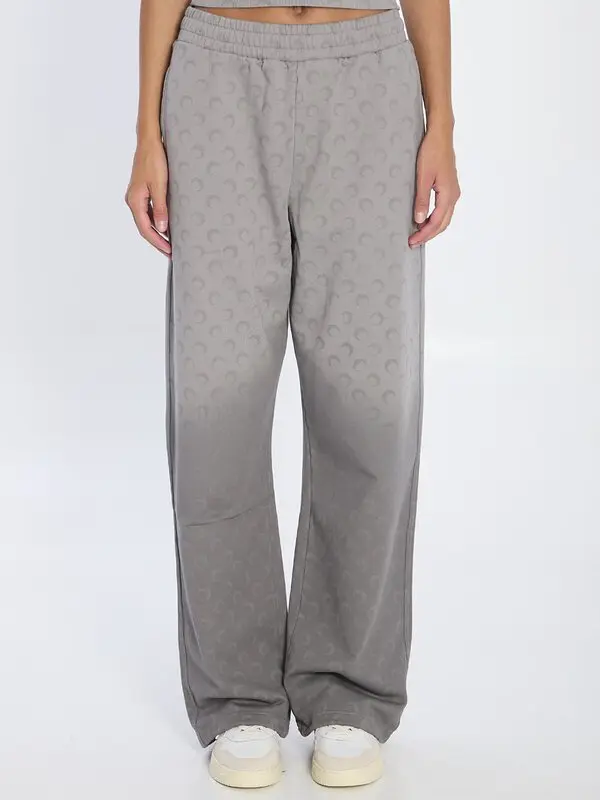 MARINE SERRE Faded Moon Fleece Sweatpants