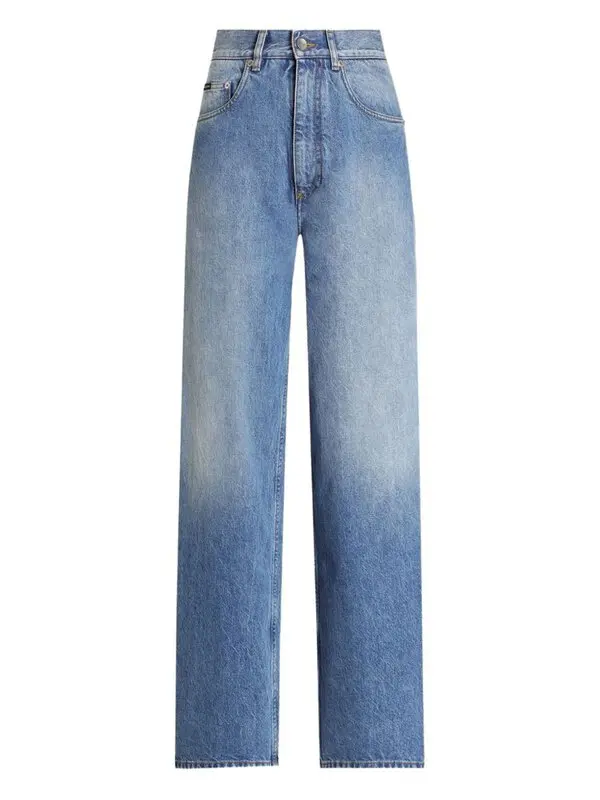 Dolce & Gabbana Wide Leg Jeans