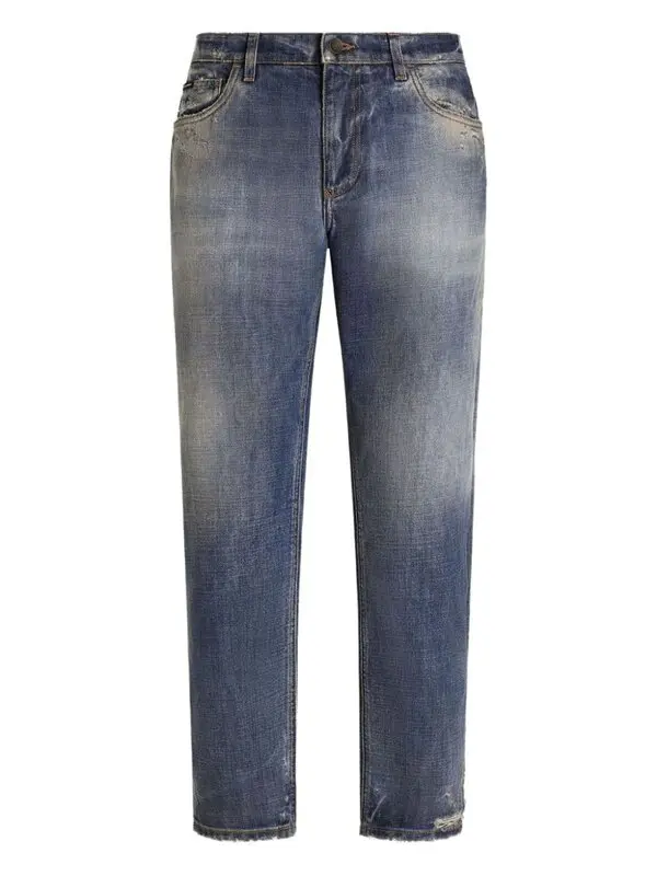 Dolce & Gabbana Loose Fit Jeans - Blue