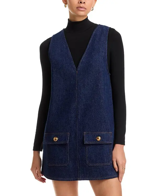 FRAME The Pinafore Dress