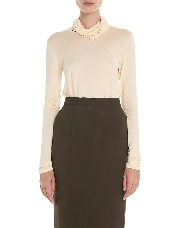 Tove Lisette Jersey Top - Cream
