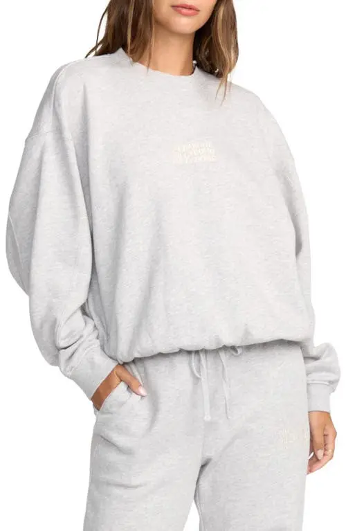 BILLABONG Sunny Kendal Oversize Cotton Blend Sweatshirt