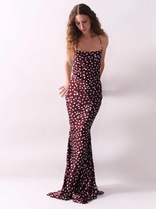 DVF X HENRY ZANKOV Stanton Silk Gown
