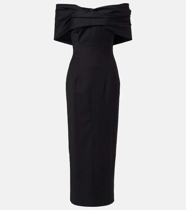Tove Perrine Wool Maxi Dress