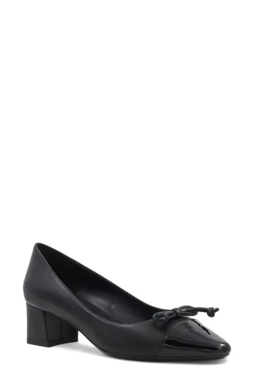 Aquatalia Palica Leather Pumps - Black/black Nappa