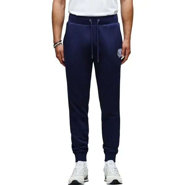 Psycho Bunny Auguste Floral Patch Cotton Joggers