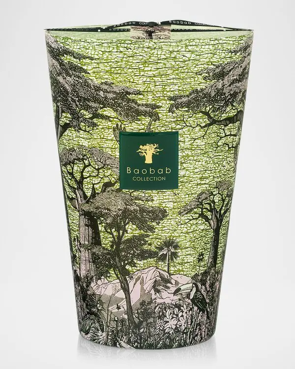 BAOBAB COLLECTION Sacred Trees Touba 7-wick Max 35 Candle, 10.35 Kg - Green