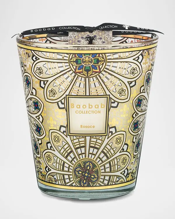 BAOBAB COLLECTION Rosace 4-wick Max 16 Candle, 2.3 Kg