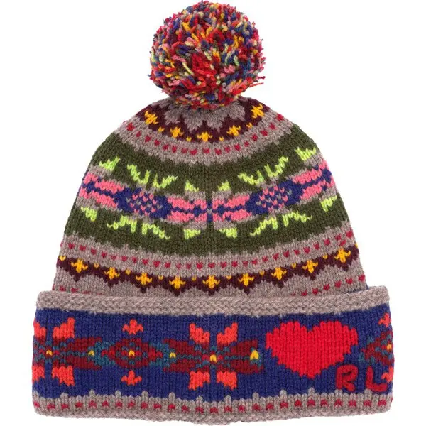 Ralph Lauren Fairisle Beanie - Multi