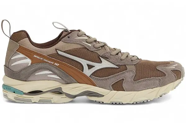 Mizuno Wave Rider - Fossil/white/thrush