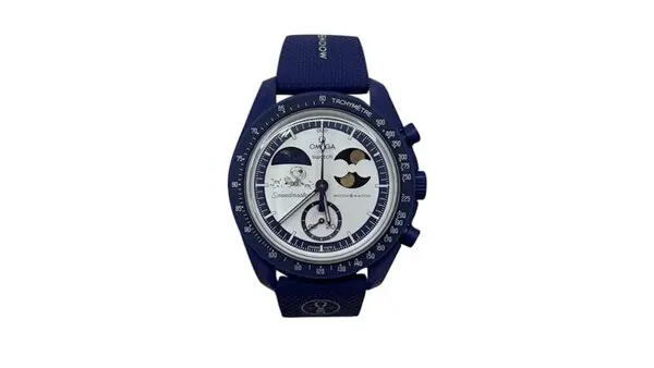 SWATCH X Omega Moonswatch Mission To Earthphase Moonshine