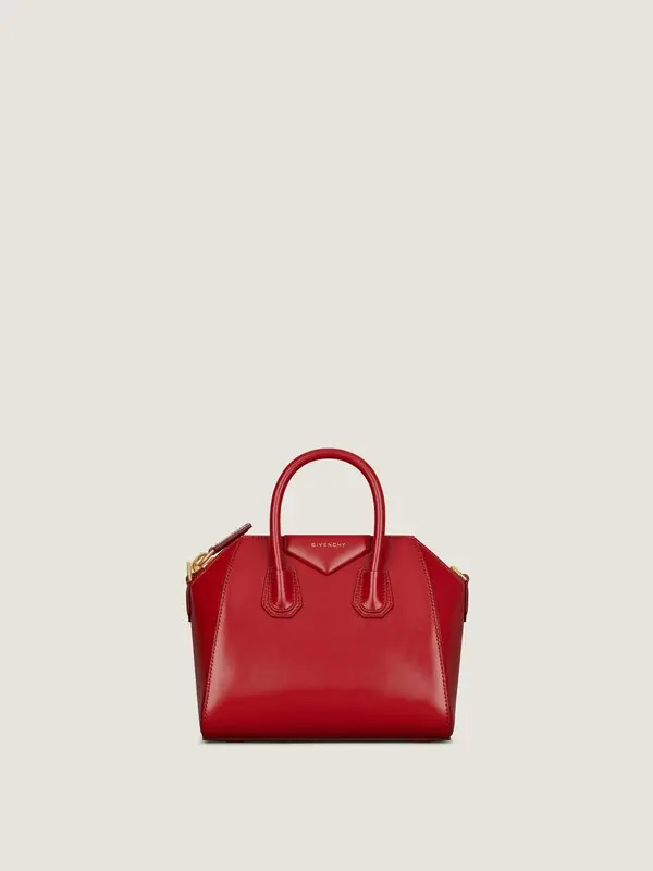 Givenchy Mini Antigona Bag In Box Leather - Multicolor
