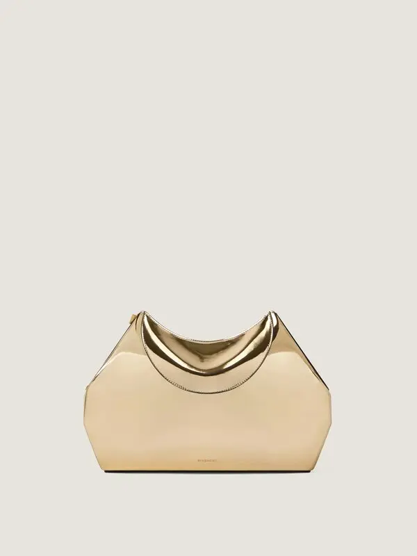 Givenchy Facet Clutch In Mirror-effect Leather - Multicolor