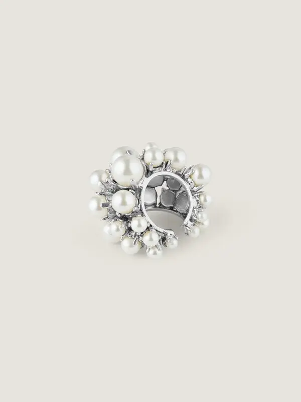 Givenchy Crystal Pearl Earcuff