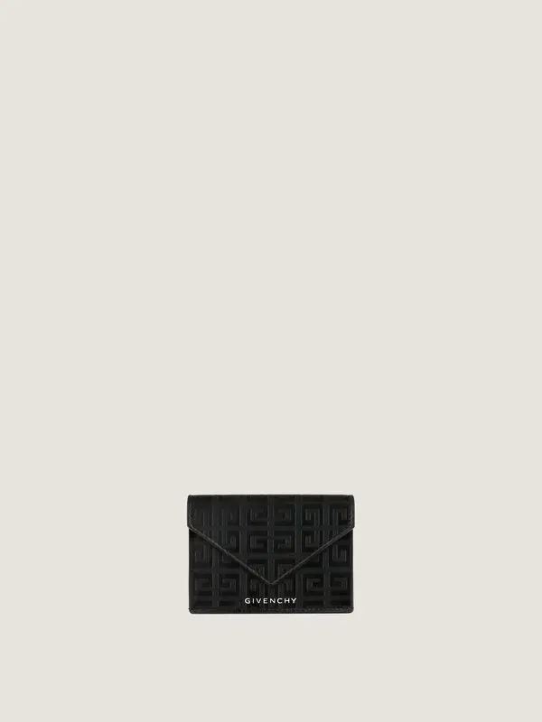 Givenchy G-cut Wallet In 4g Leather