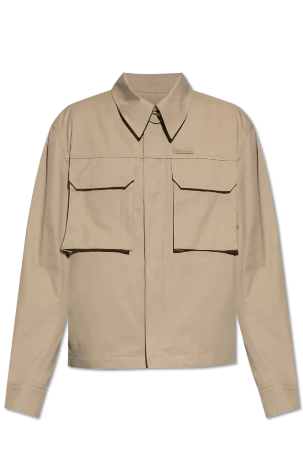 Ami Cotton Jacket - Beige