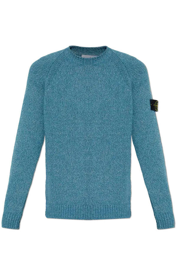Stone Island Wool Mélange Sweater - Blue