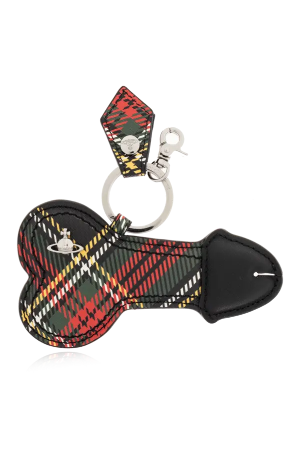 VIVIENNE WESTWOOD Keychain With Logo - Multicolour