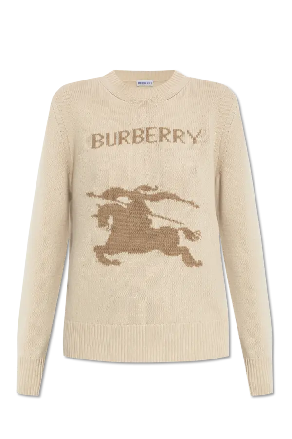 Burberry Logo Sweater - Beige
