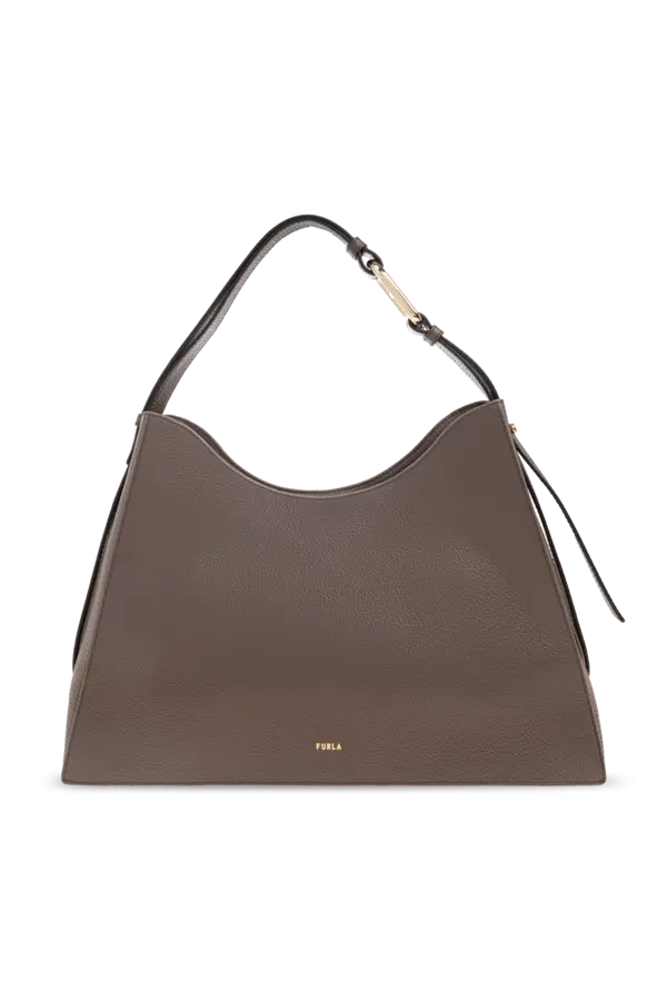Furla Nuvola Large Hobo Bag - Brown