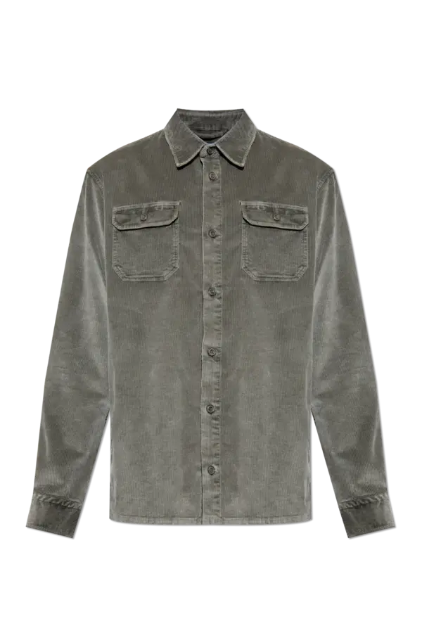 Paul & Shark Corduroy Shirt - Green