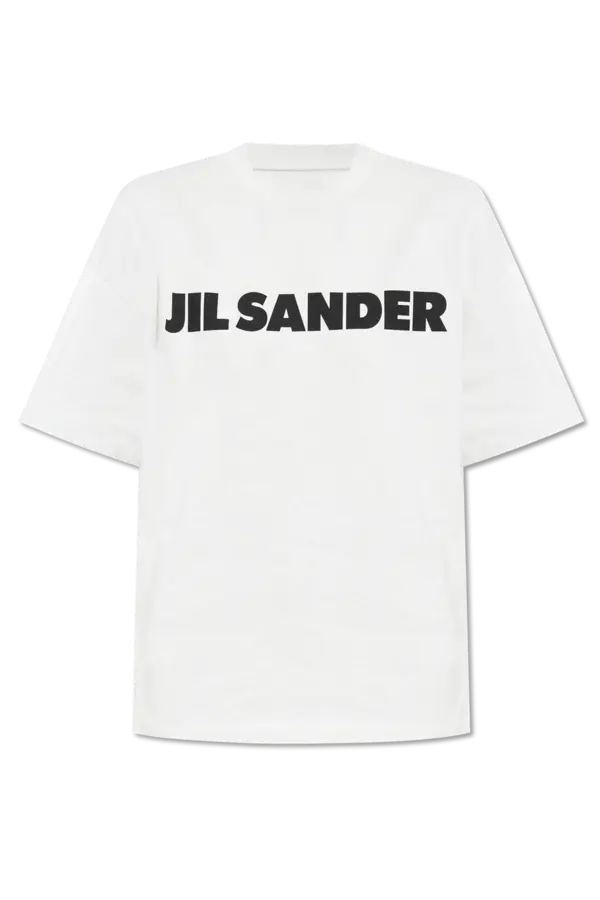 JIL SANDER Logo T-shirt - Grey