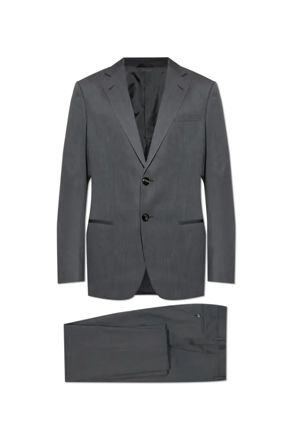Giorgio Armani Wool Suit - Grey