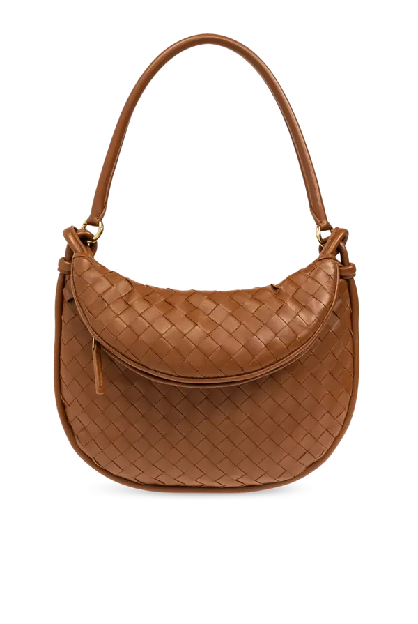 Bottega Veneta Gemelli Medium Shoulder Bag - Brown