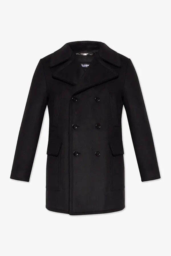Dolce & Gabbana Double-breasted Wool Coat