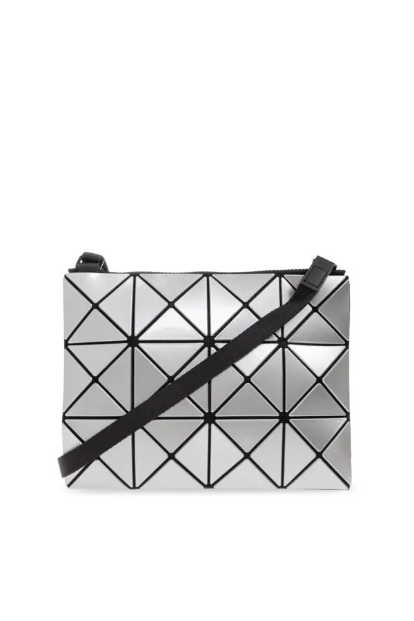 Issey Miyake Geometric Shoulder Bag - Silver