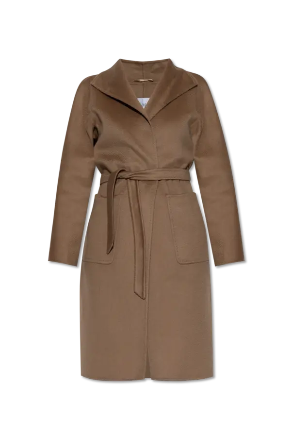 Max Mara Lilia Cashmere Coat - Brown