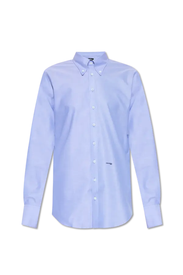 Dsquared2 Shirt With Logo - Blue