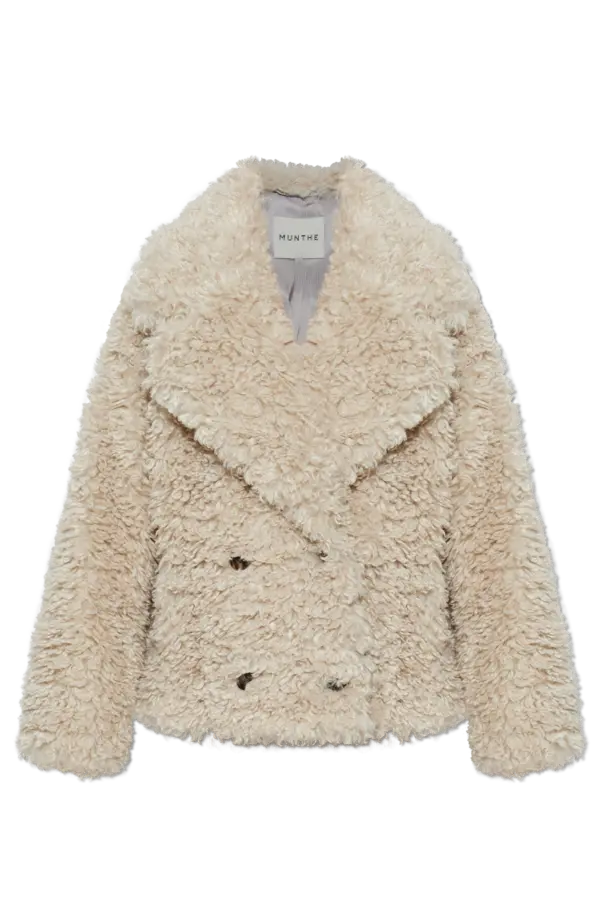 Munthe Lestine Double-breasted Jacket - Beige