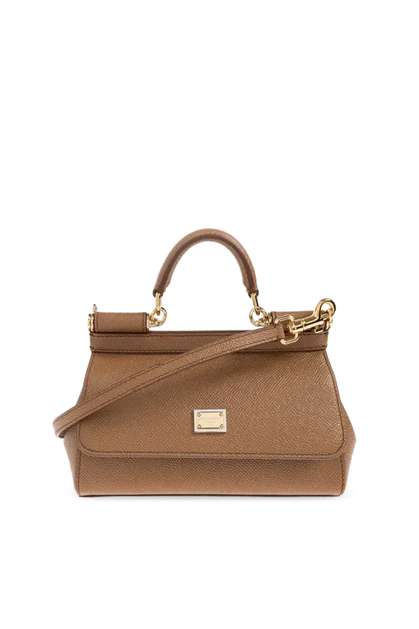 Dolce & Gabbana Sicily Small Handbag - Brown