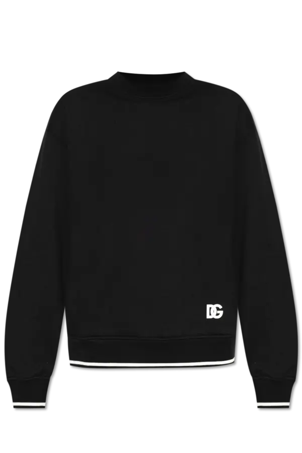 Dolce & Gabbana Printed Crewneck Sweatshirt