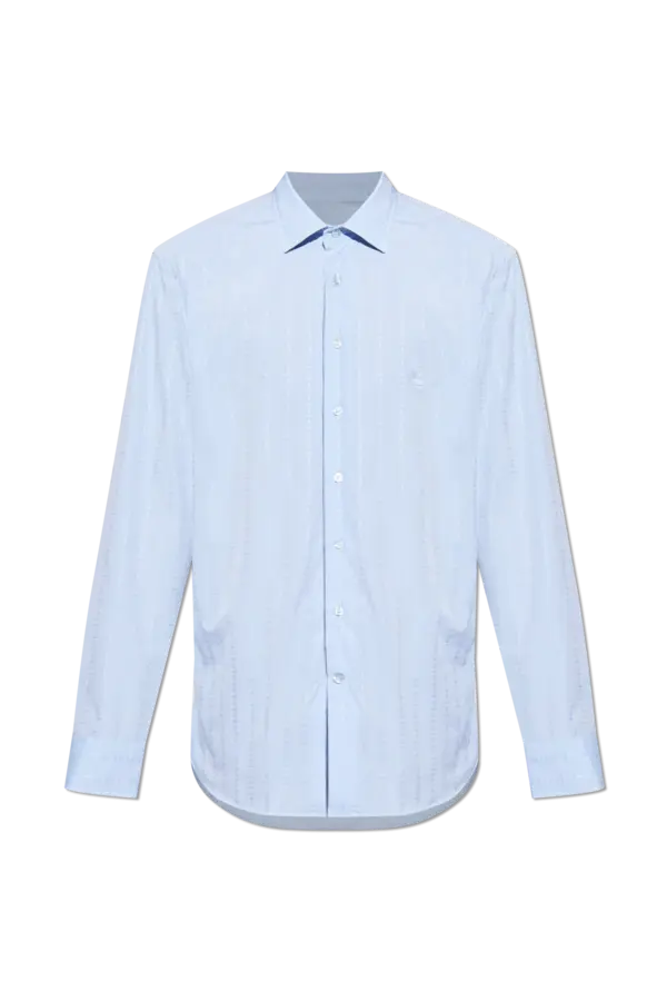 Etro Patterned Shirt - Light Blue