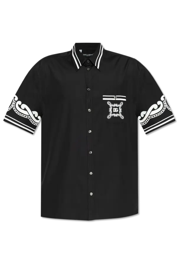 Dolce & Gabbana Patterned Silk Shirt