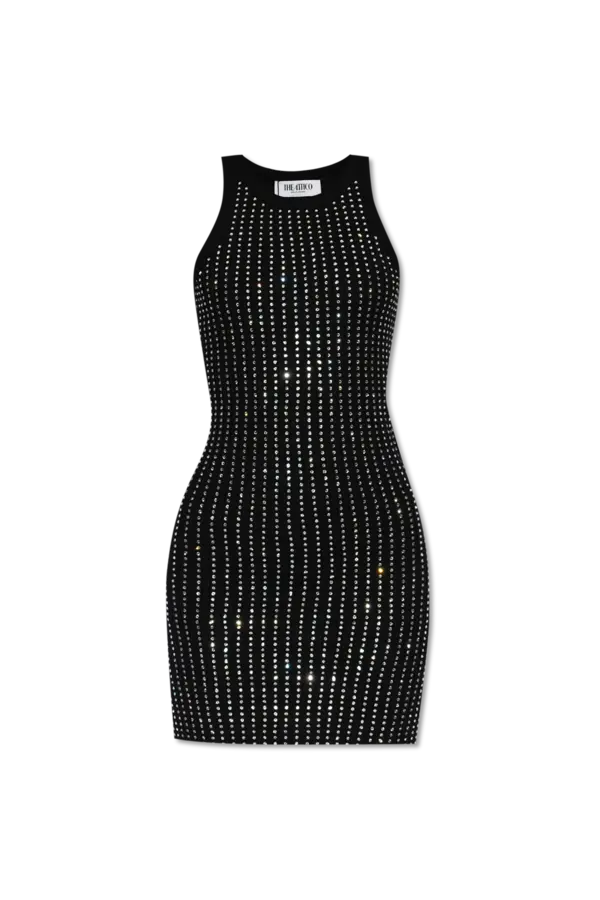 Attico Dress With Decorative Trimming