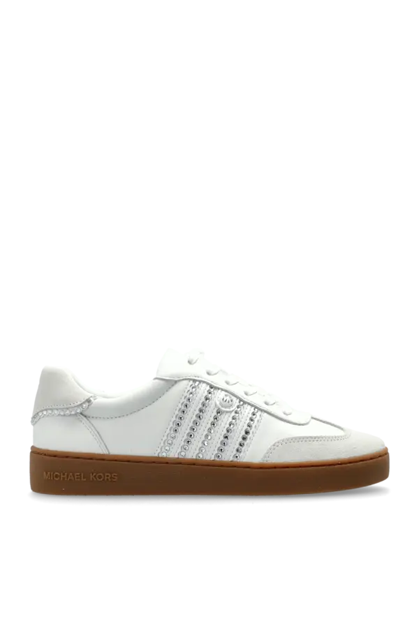 Michael Kors Scotty Leather Sneakers - White