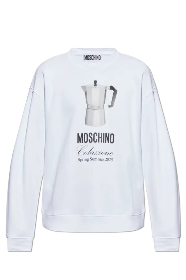 Moschino Printed Cotton Sweatshirt