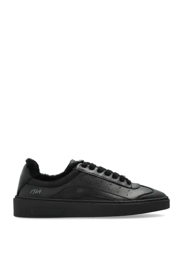 Dsquared2 Rider Leather Sneakers - Black
