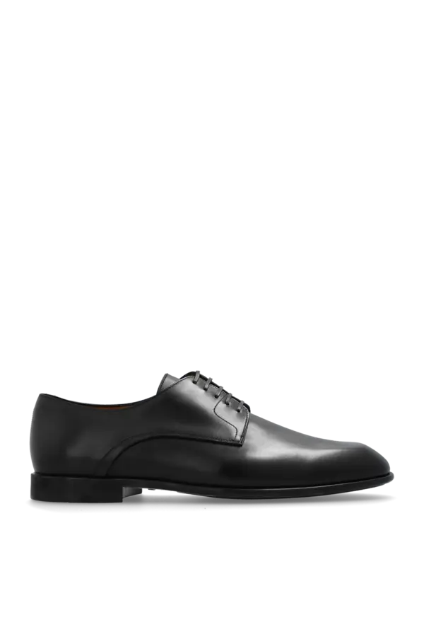 FERRAGAMO Fosco Leather Lace-up Shoes