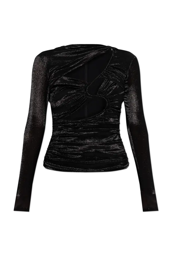 Isabel Marant Asymmetrical Cutout Top