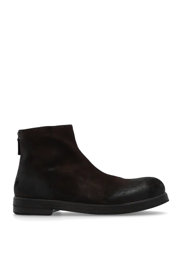 Marsèll Zucca Zeppa Leather Ankle Boots
