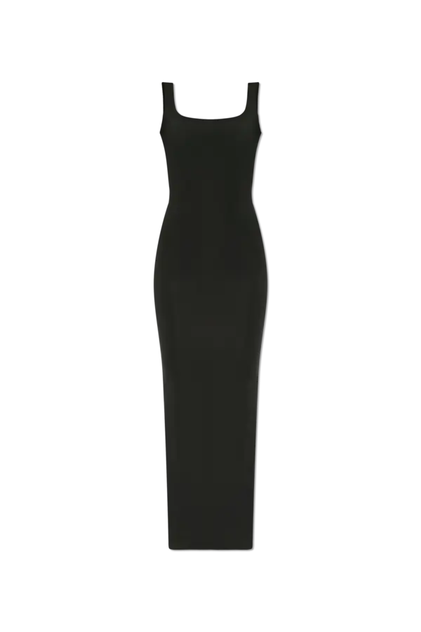 ENTIRE STUDIOS Square Neck Maxi Dress - Black