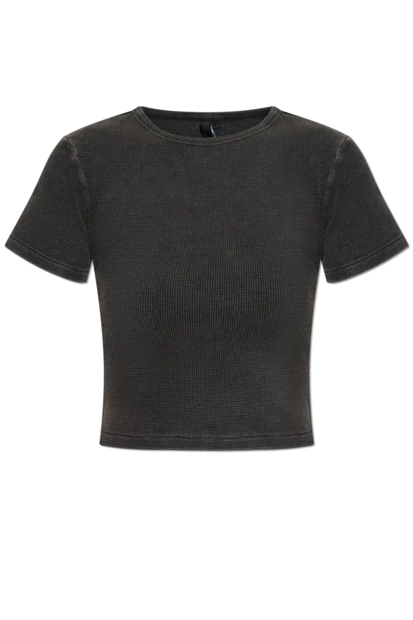 ENTIRE STUDIOS Micro Waffle T-shirt - Black