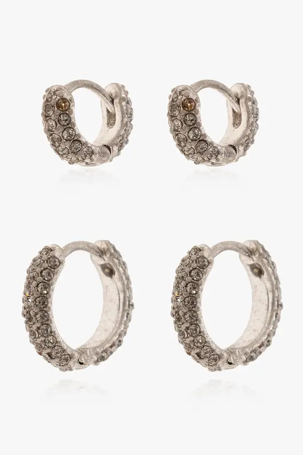 All Saints Brass Earrings Set