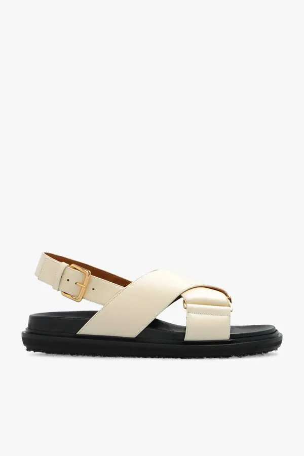 Marni Fussbett Sandals - Cream