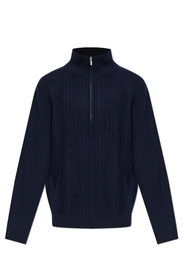 A.p.c. Wool Turtleneck Sweater - Navy Blue